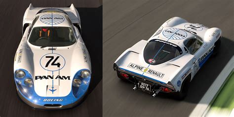 Pan Am Alpine A220 Race Car Gtplanet