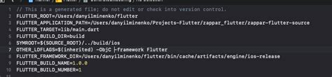 Custom Linker Flags Not Being Set In Xcode Project Issue Flutter Flutter GitHub