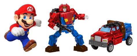 Mario Inspired Digibash Set R Transformers