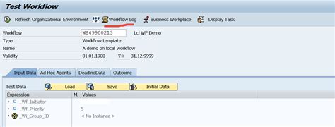 uses of local workflow in main work flow sapcodes