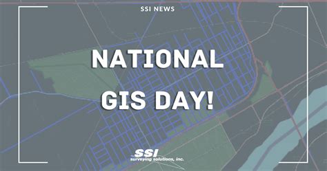 National GIS Day Surveying Solutions