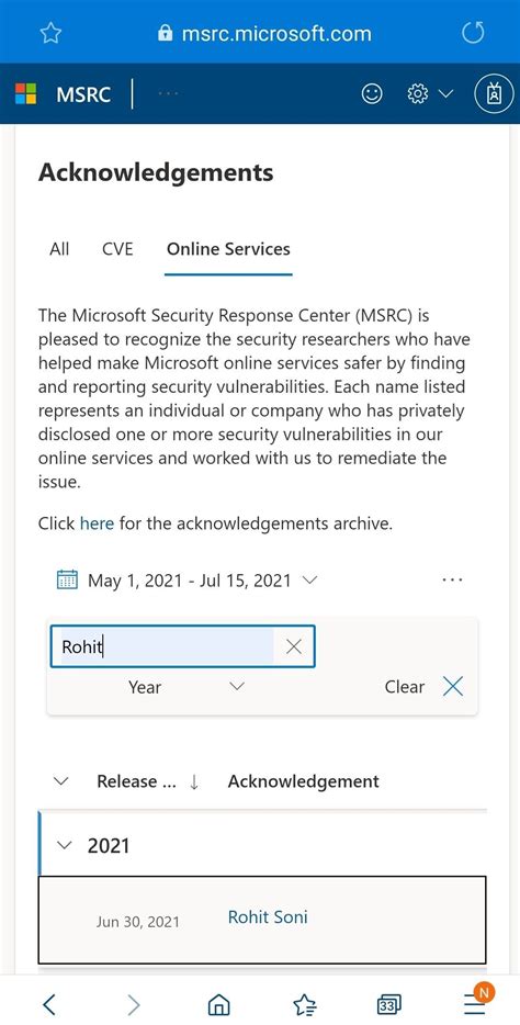 Rohit Soni On Linkedin Hacking Msrc Ethicalhacking Cybersecurity Infosec