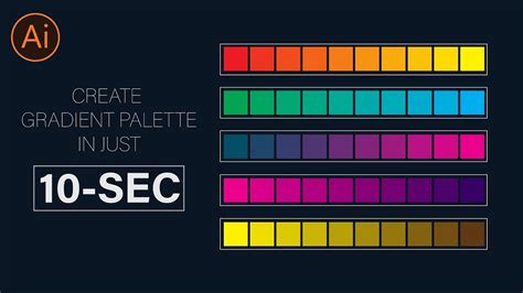 How To Create A Color Palette In Adobe Illustrator Printable Timeline