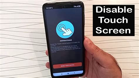 How To Disable Touch Screen On Android Phone Disable Touch App YouTube