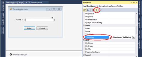 How To Use Validation In Windows Form Application