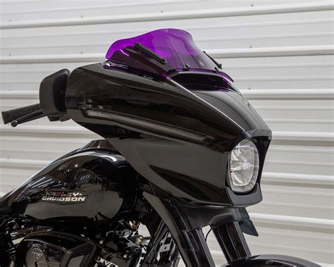 Klock Werks Kolor Flare Windshield 65 Purple For Street Glide 24