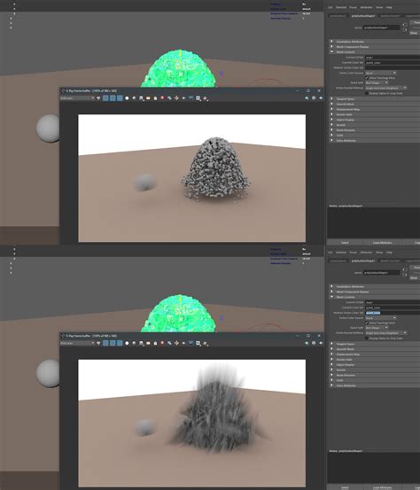 Solved Bifrost Particles Levelset Mesh Mayamesh With Velocitypv Colorset Autodesk