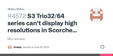 S3 Trio3264 Series Cant Display High Resolutions In Scorched Earth