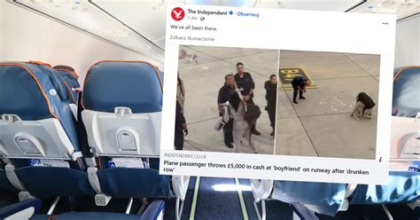 Samolot Zawr Ci A Awantura Przenios A Si Na P Yt Lotniska Kobieta Nie Odpuszcza A Podr E