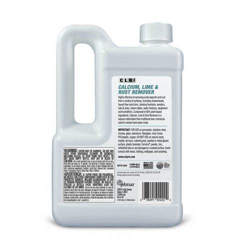 CLR PRO Calcium Lime And Rust Remover Jug Oz Container Size
