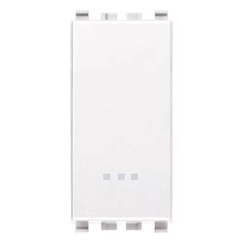 1p Nc 10a Push Button White 20010b