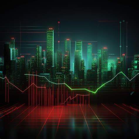Premium Photo Stock Market Graph Graph Showing Growth Data Investment And Risk Exchange Rate