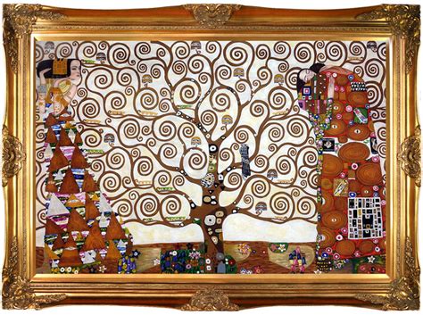 Museum Masters The Tree Of Life Stoclet Frieze 1909 By Gustav Klimt