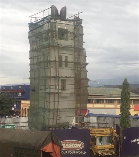 Redesigned Mbale Iconic Clock Tower Takes Shape Chimpreports