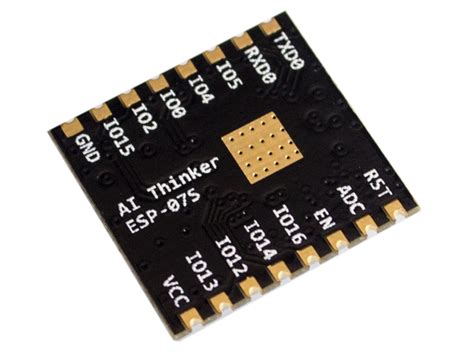 Esp8266 Module With Wifi And Uflipx Antenna Connector Esp 07s 99tech