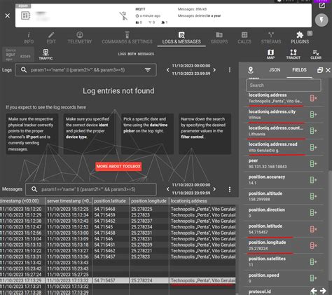 How To Add Locationiq Reverse Geocoding Address Into The Message