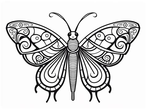Insect Kingdom Adult Coloring Pages Coloring Page