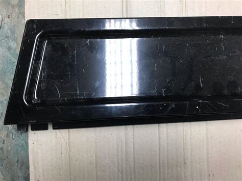 Smeg Victoria 110cm Upstand Splashback Board Black Ebay Uk