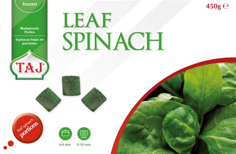 Leaf Spinach Taj Foods