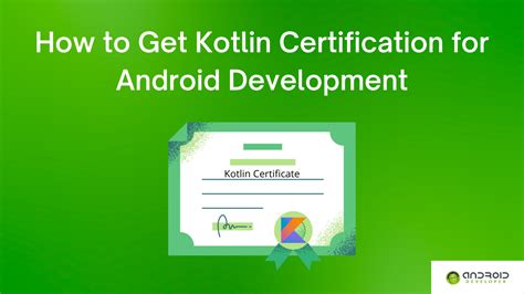 Kotlin CertificationPrograms Costs Benefits More