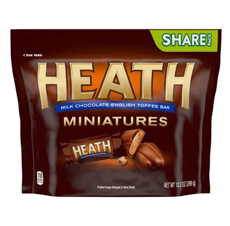 Heath Milk Chocolate English Toffe Bits Miniatures 289g Kaufen 9 90