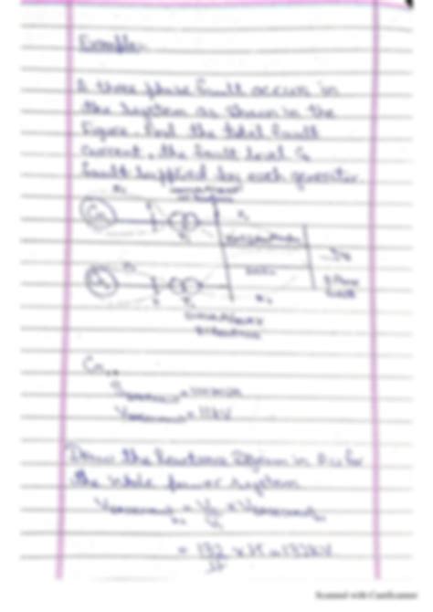 SOLUTION Symmetrical Fault Analysis In Power System Studypool