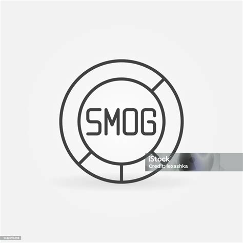 스모그 다이어그램 또는 원형 차트 벡터 얇은 선 개념 아이콘 감소에 대한 스톡 벡터 아트 및 기타 이미지 감소 개념 기체 물리 구조 Istock