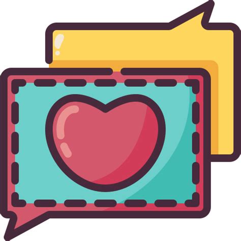 Message Generic Outline Color Icon