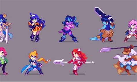 Do 8bit Pixel Art Pixel Art Animation Sprite Sheet For Game Arts For