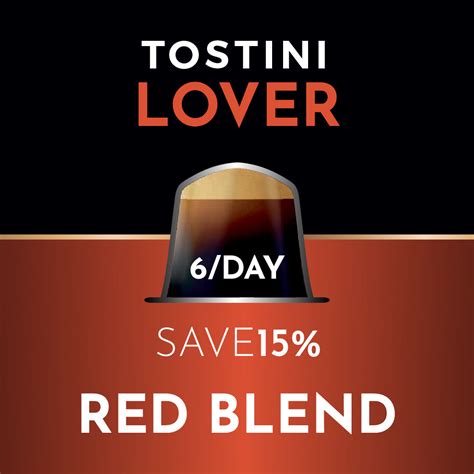 Tostini Lover Red Capsules 200 Capsules Tostini Usa