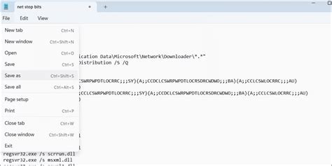 Reset Windows Update Components Manual And Batch Methods