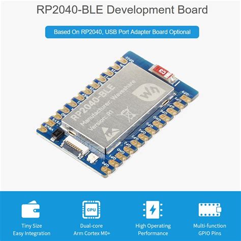 Ueekkoo Rp2040 Ble Raspberry Pi Microcontroller Development India Ubuy