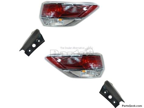 16 2016 Toyota Highlander Tail Light Assembly Body Electrical