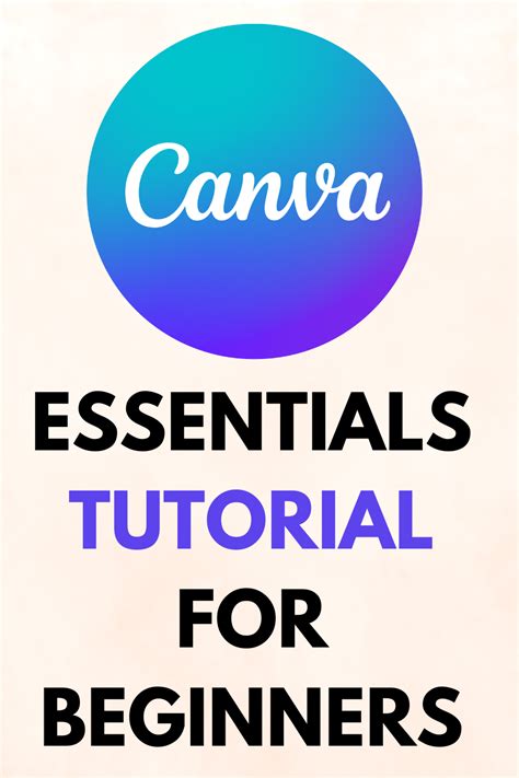 Canva Essentials Tutorial For Beginners Canva Tutorial Tutorial Free Tutorial