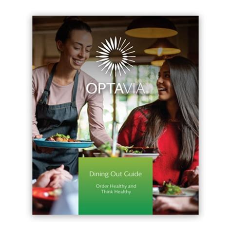 Optavia Dining Out Guide Guides And Books Guides And Accessories Shop