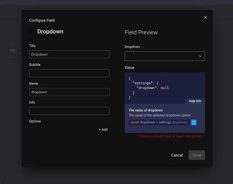 How To Populate An Apps Dropdown Custom Field Monday Apps