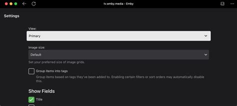 Live Tv Icons Not Displaying Correctly Since Emby Server Upgrade