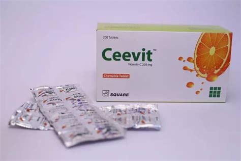 Ceevit 250mg 10 Papan 100 Chewable Tablets Lazada
