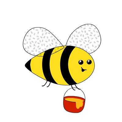 Cute Animated Honey Bee S At Best Animations