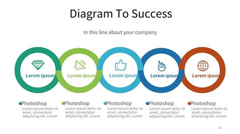 Line Circle With Different Icons Google Slide Theme And Powerpoint Template Slidedocs