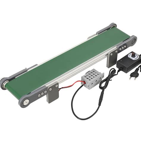 Cdzhltg Dc 12v Mini Förderband Desktop Transportband Förderband Mini