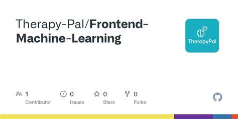 Github Therapy Palfrontend Machine Learning