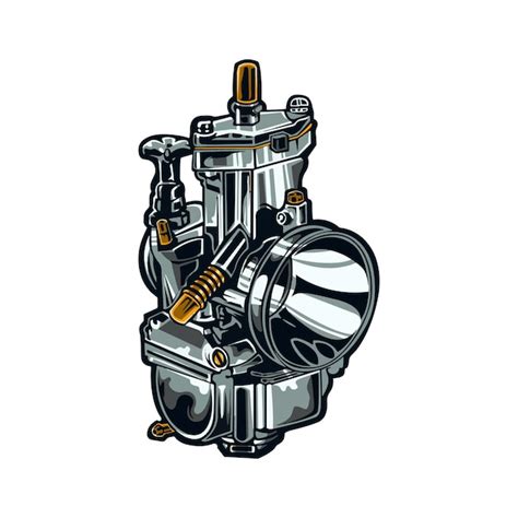 Carburetor Stock Vector Illustrator Design Premium Vector