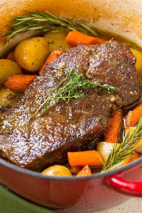 Classic Pot Roast With Potatoes And Carrots Cooking Classy