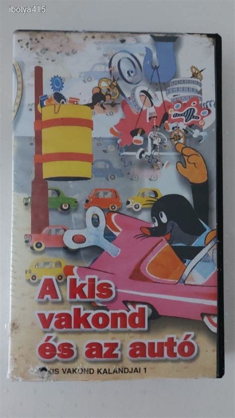 A Kis Vakond és Az Autó Vhs Kazetta Vaterahu