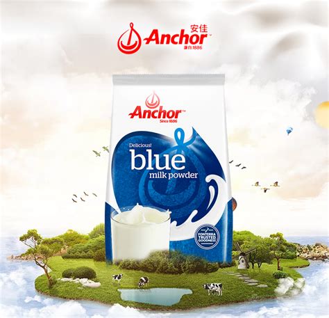 新西兰原装进口全脂奶粉安佳Anchor雪花酥牛轧饼棉花糖烘焙原材料 虎窝淘