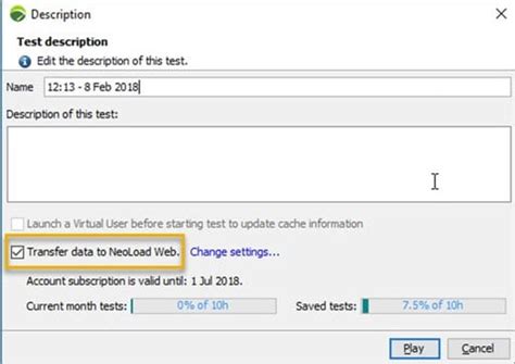Create Populations Scenarios Test Execution And Reports In Neoload