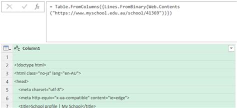 Using Power Query For Extracting Non Tabular Data From Web Pages Excelerator Bi