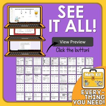Adding And Subtracting Fractions With Unlike Denominators Math Kit