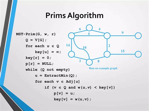 Prims And Kruskal Algorithms Pptx